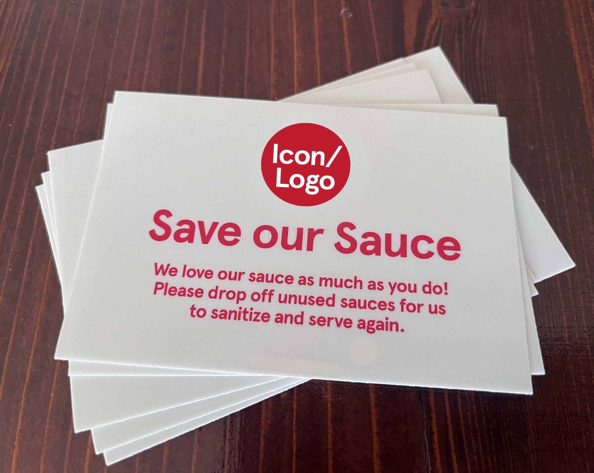 SOS Stickers (4-Pack) - Save Our Sauce – The Chicken Solution
